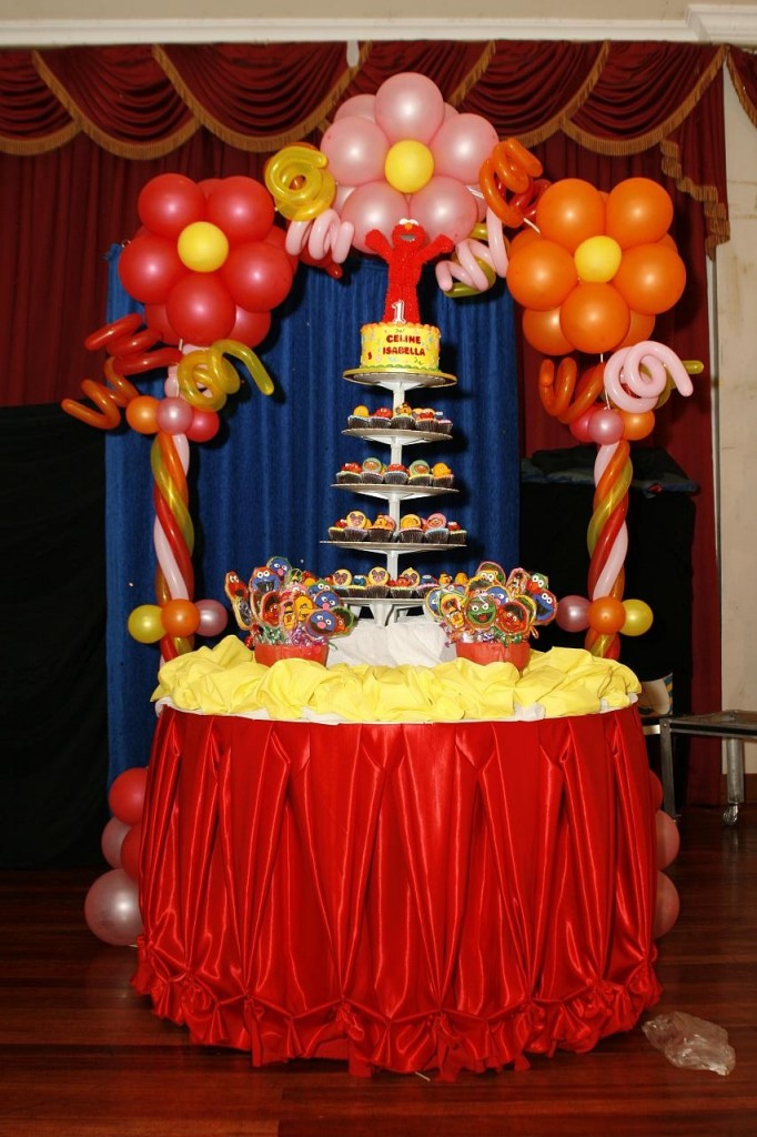 Sesame Street Party Supplies and Ideas - Balloon Decoration Ideas